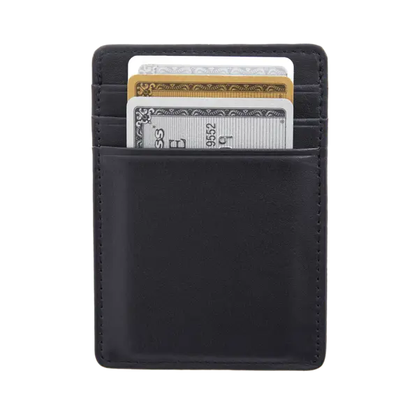 ROYCE NEW YORK Rfid Blocking Magnetic Money Clip - Black