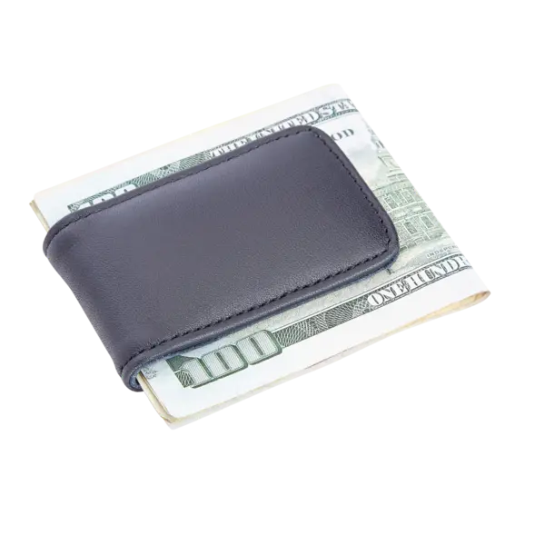 ROYCE NEW YORK Magnetic Money Clip - Blue