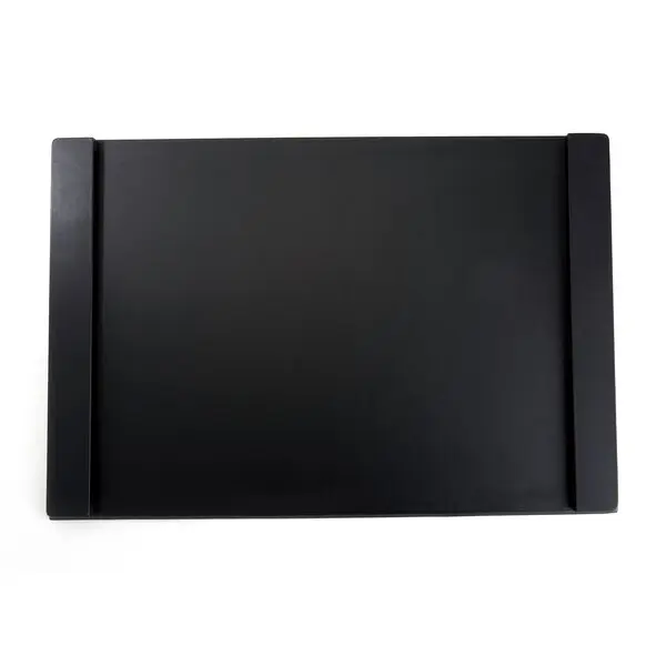 ROYCE NEW YORK 27" X 18" Leather Desk Blotter - Black