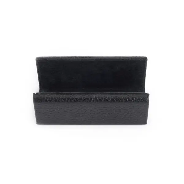 ROYCE NEW YORK Business Card Display Holder - Black