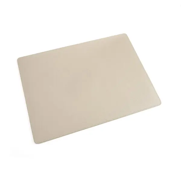 ROYCE NEW YORK 22" X 16" Leather Desk Pad Blotter - Black