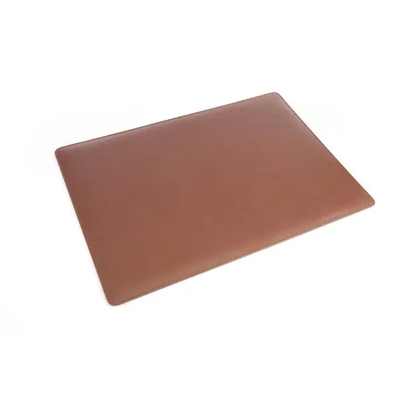ROYCE NEW YORK 22" X 16" Leather Desk Pad Blotter - Black