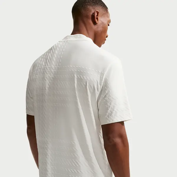 Nike Tartan Mock Neck Dri-fit Golf Top