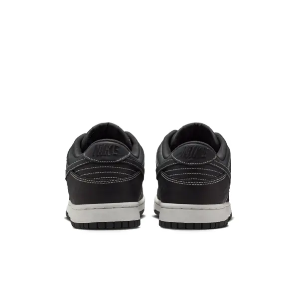 Nike Dunk Low Premium Leather Sneakers - Black