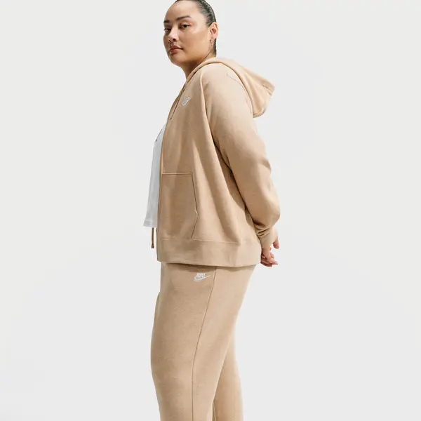 Nike Club Fleece Mid-rise Oversized Sweatpants - Brown
