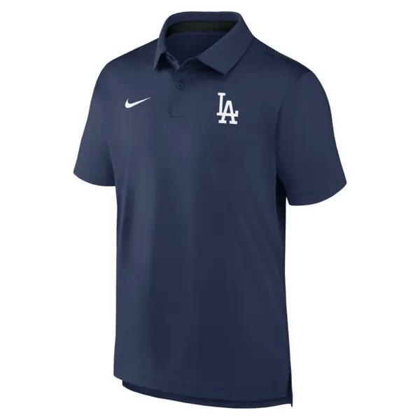 Nike Los Angeles Dodgers Tour Dri-fit Mlb Polo - Blue