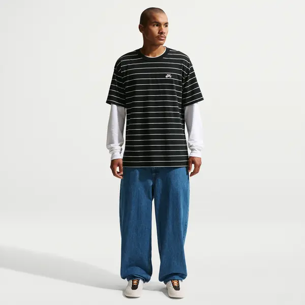 Nike Sb Loose Denim Skate Pants - Blue