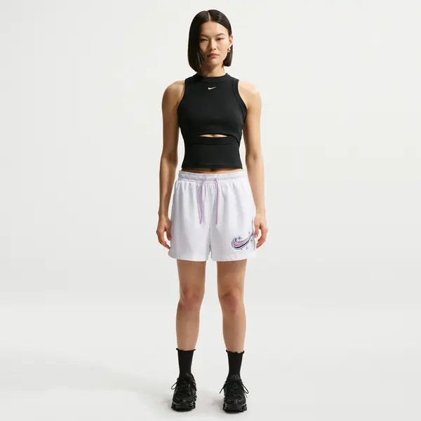 Nike Essentials Mid-rise Woven Shorts - White