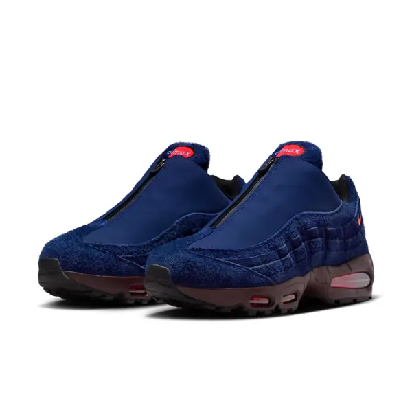 Nike Max 95 Big Bubble Zip Up Sneakers - Blue