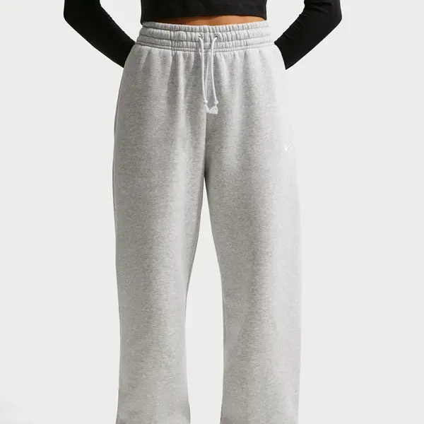 Nike Phoenix Fleece High-waisted Sweatpants - Grey