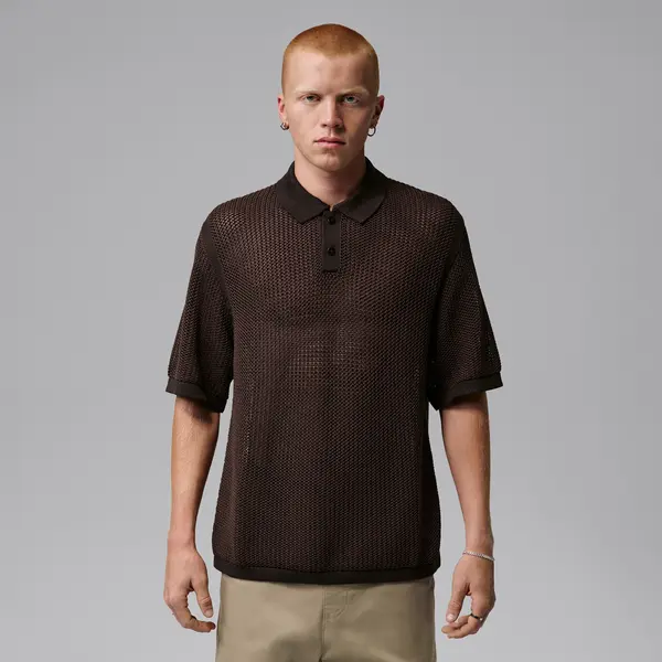 JORDAN Flight Short-sleeve Knit Polo