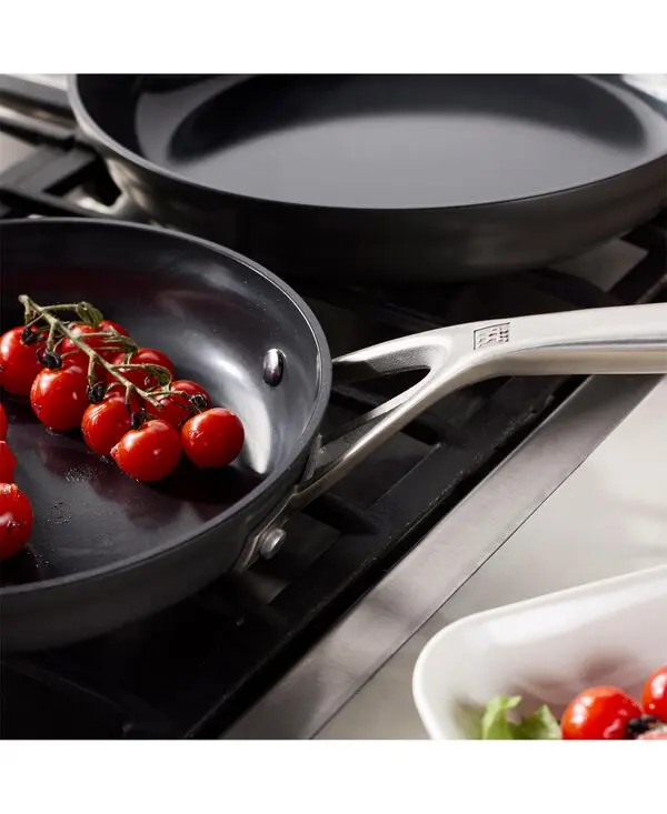 ZWILLING Motion Ceramic Aluminum Hard Anodized Fry Pans, Set Of 3