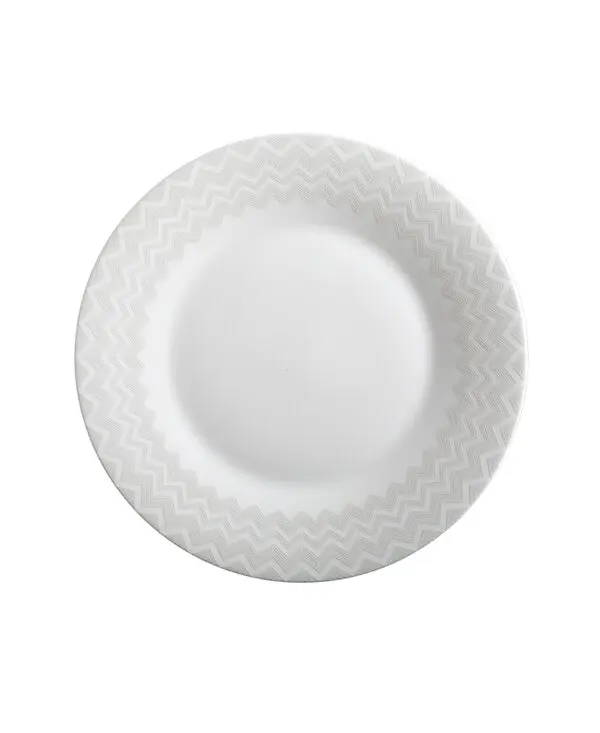 Missoni Zig Zag Dinner Plate, Set Of 2 - White