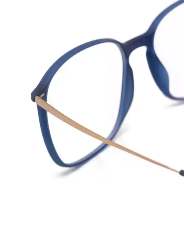 SILHOUETTE Square-frame Eyeglasses - Blue