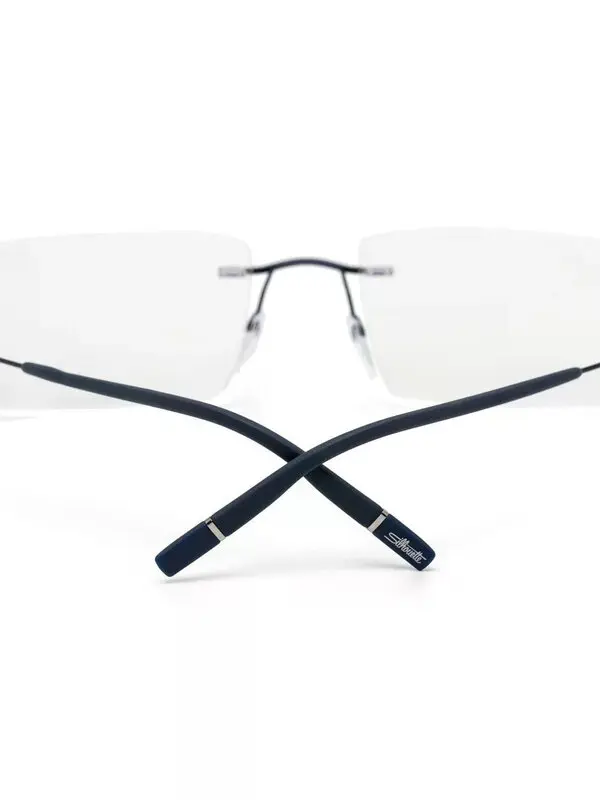 SILHOUETTE Rimless Rectangle-frame Glasses