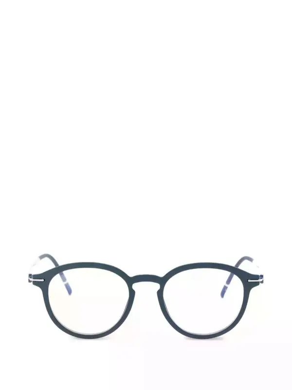 SILHOUETTE Round Frame Eyeglasses - Blue