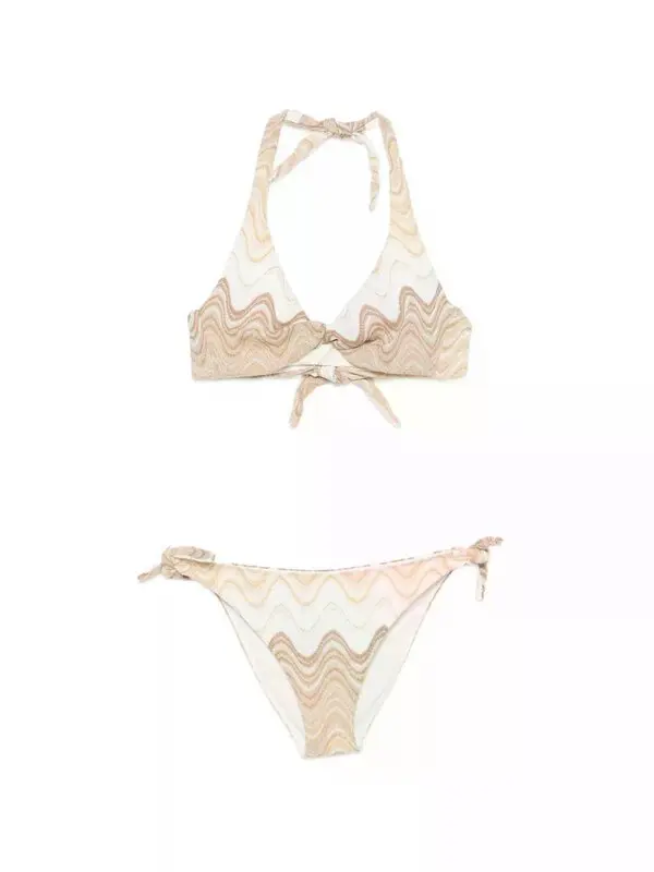 MC2 SAINT BARTH Leda Bikini - Neutrals