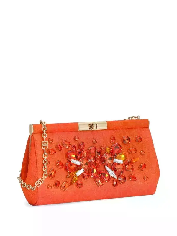 Dolce & Gabbana Marlene Shoulder Bag In Embroidered Brocade