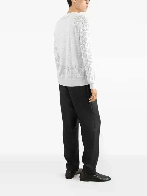Dolce & Gabbana Embroidered Silk Broderie Anglaise Cardigan