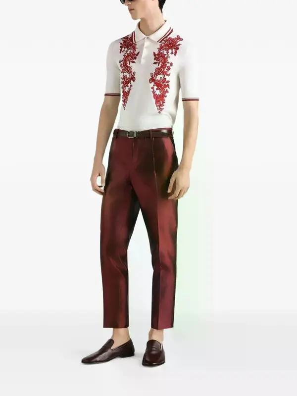 Dolce & Gabbana Silk Shantung Trousers