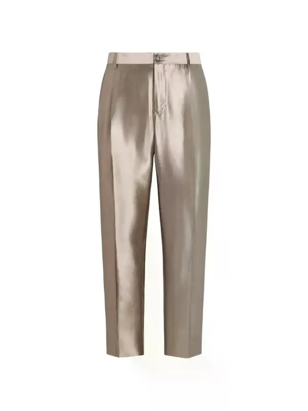 Dolce & Gabbana Silk Shantung Trousers