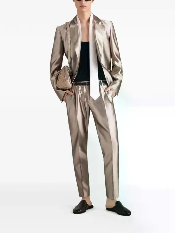 Dolce & Gabbana Silk Shantung Trousers