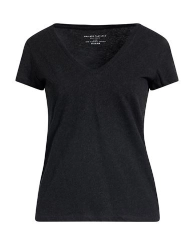 Majestic Filatures Organic Cotton T-shirt - Black