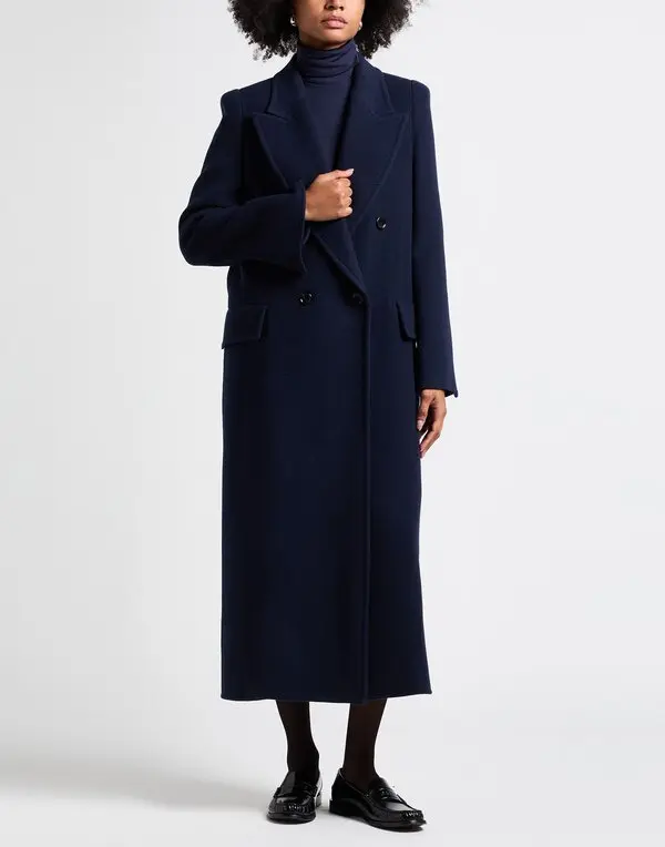 Max Mara Virgin Wool & Cashmere Double-breasted Coat