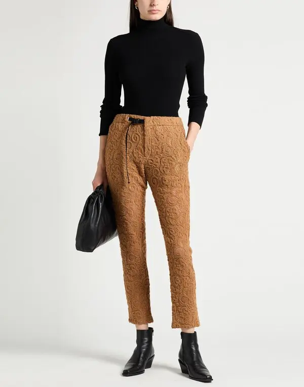 WHITE SAND Tapered Lace Pants