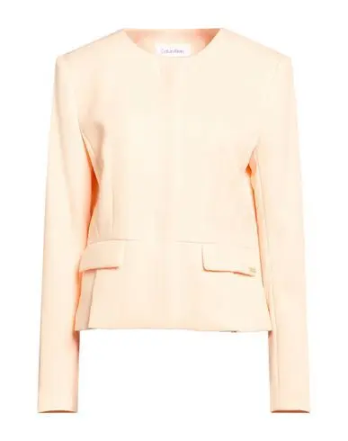 Calvin Klein Apricot Polyester Blend Jacket - Orange