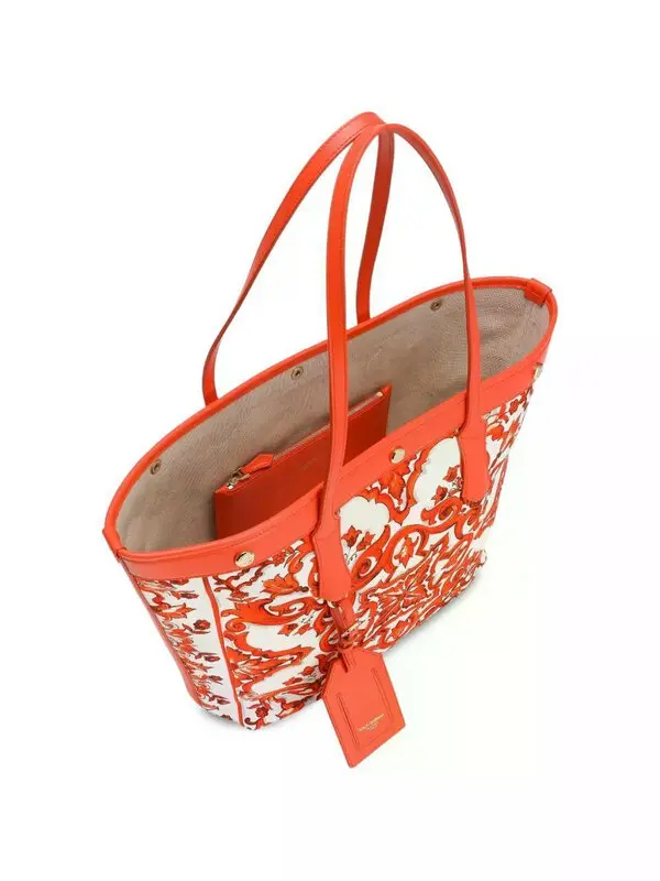 Dolce & Gabbana Atene Shopping Bag - Orange