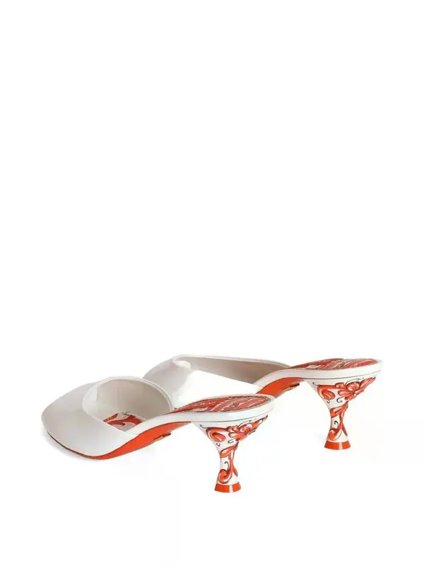 Dolce & Gabbana Patent Leather Mules