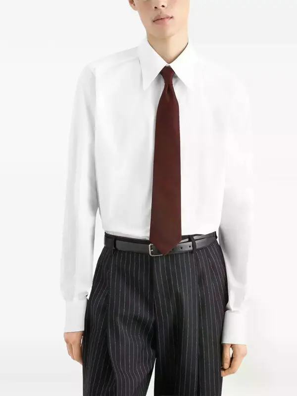 Dolce & Gabbana Satin Jacquard Neck Tie