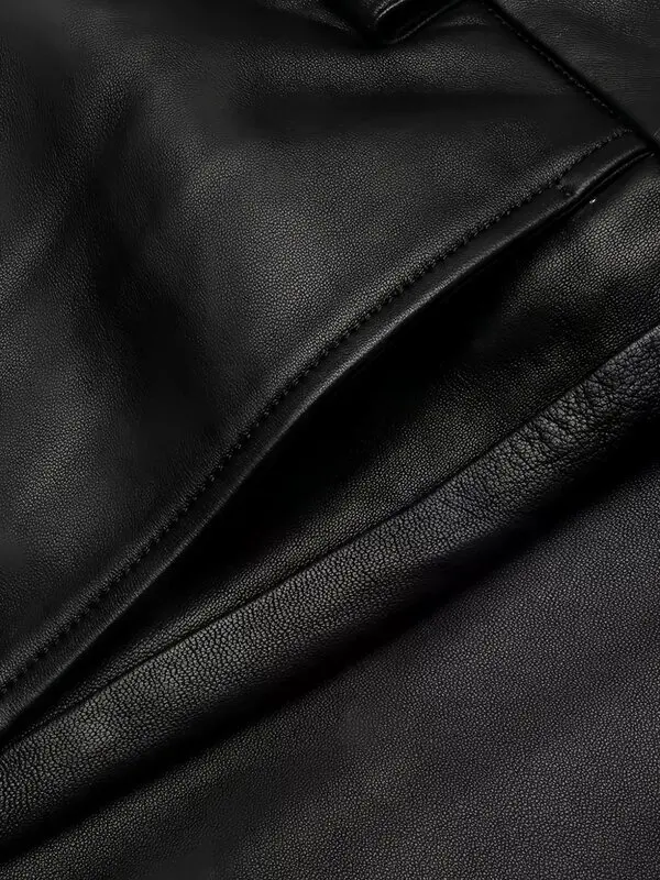NAHMIAS Leather Trousers