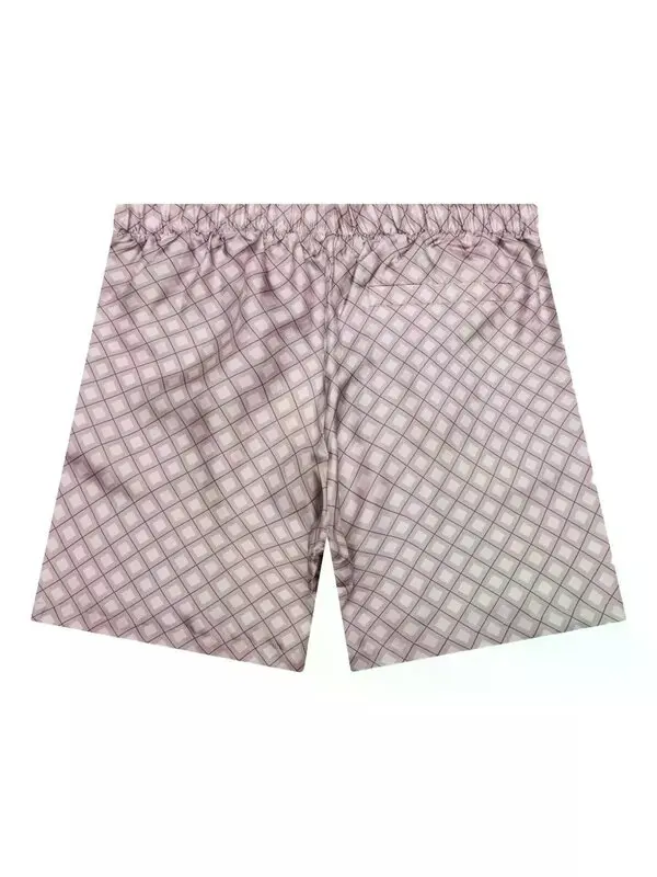 John Elliott Printed Silk Shorts