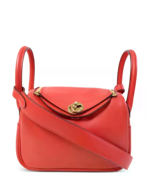 Hermès Mini Lindy Bag - Red