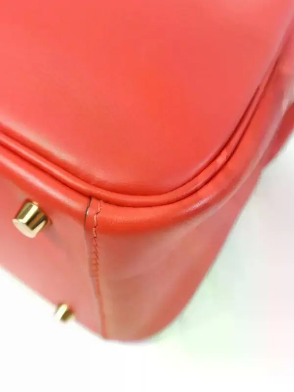 Hermès Mini Lindy Bag - Red