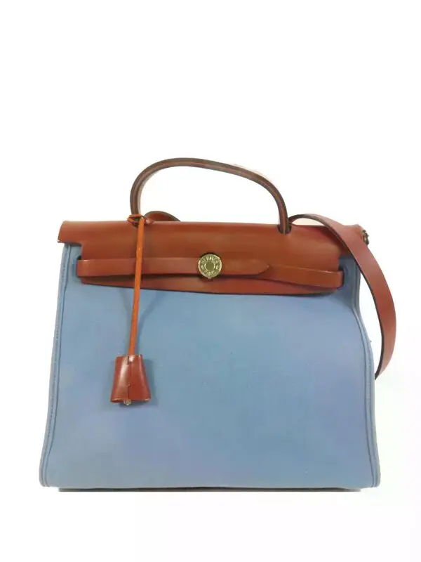 Hermès Herbag Pm Shoulder Bag - Blue