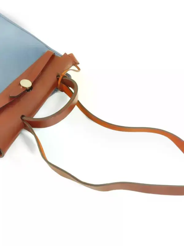 Hermès Herbag Pm Shoulder Bag - Blue