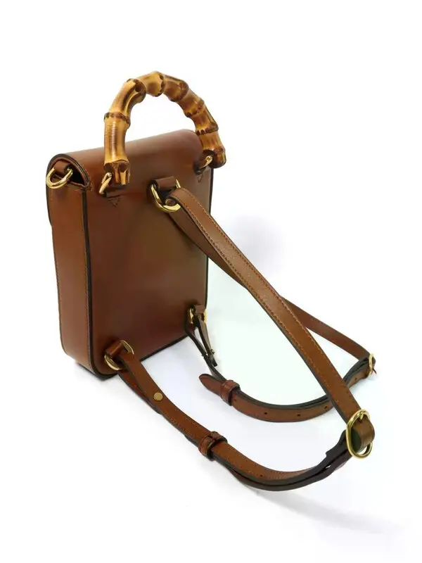 Gucci Gg Bamboo Calfskin Tote Bag