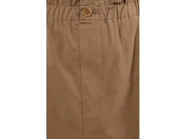 Vince Mid-rise Cotton Pull-on Skort - Beige