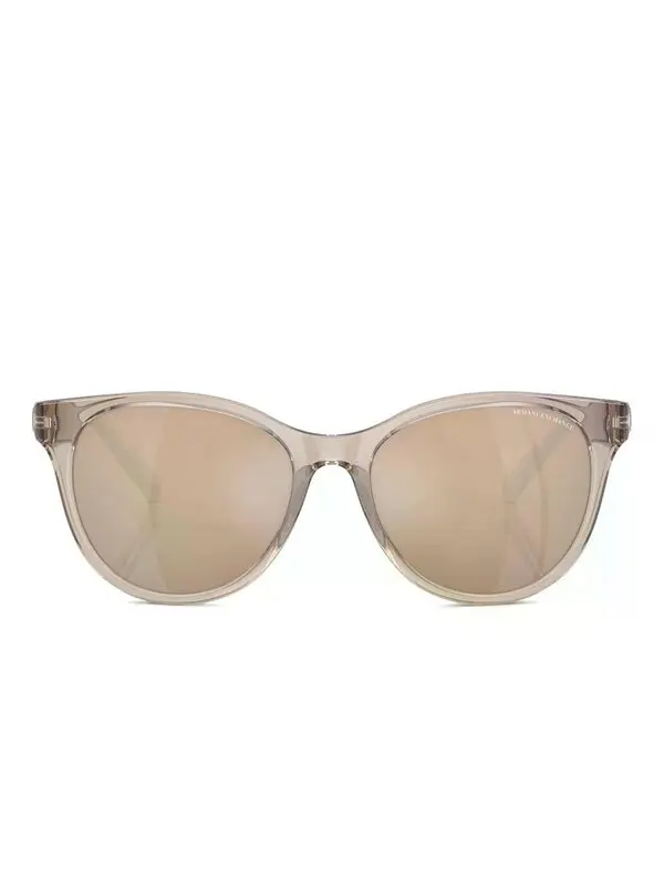 Armani Exchange Round Frame Sunglasses