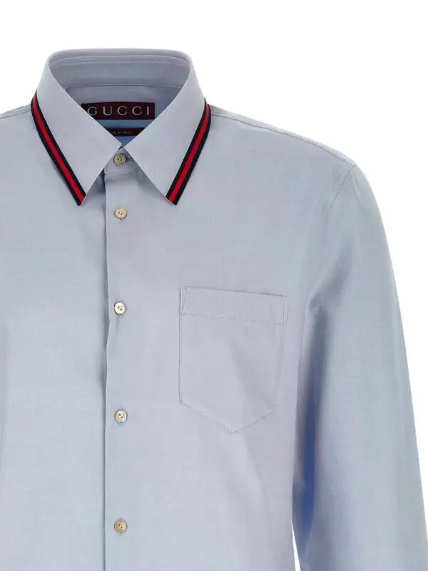 Gucci Web-collar Shirt