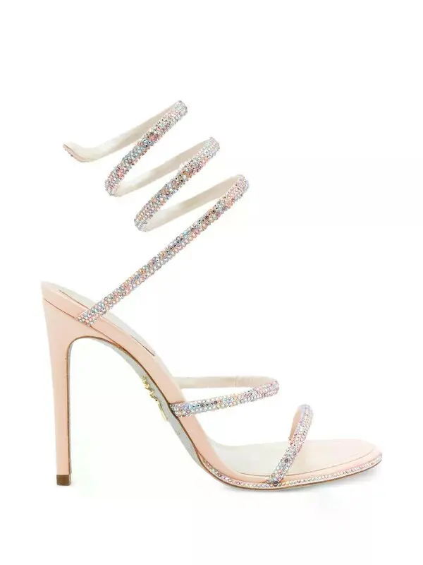 Rene Caovilla Cleo Crystal-embellished Sandals
