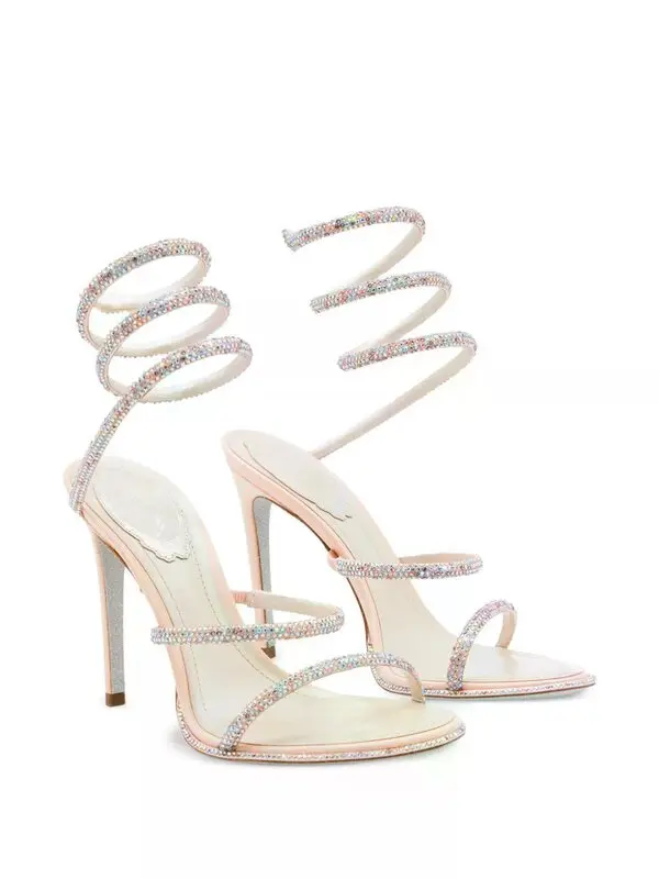 Rene Caovilla Cleo Crystal-embellished Sandals