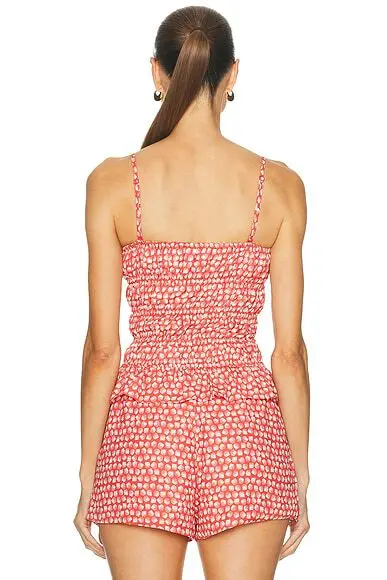 Solid & Striped The Delilah Top - Shell Print