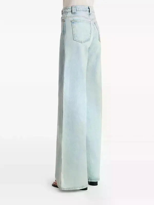 Khaite Dane Stretch Jeans - Blue