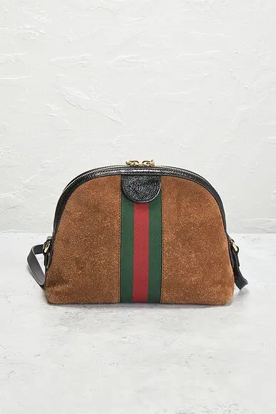 Gucci Ophidia Suede Shoulder Bag
