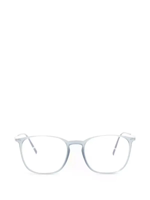 SILHOUETTE Square-frame Eyeglasses - Grey