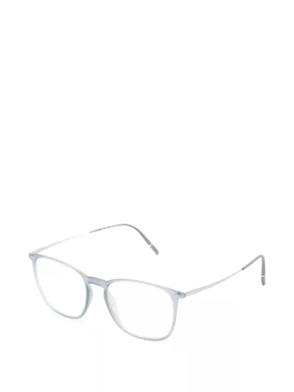 SILHOUETTE Square-frame Eyeglasses - Grey